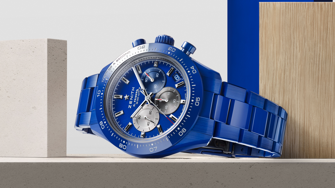 Zenith Unveils a Trio of Limited-Edition Blue Ceramic Chronographs for ...