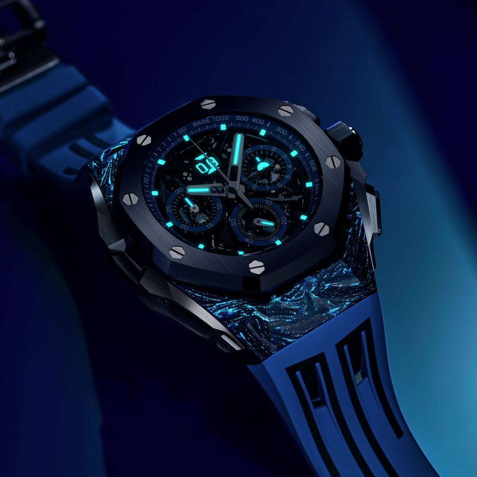 Audemars Piguet Introduces Chroma-Forged Technology: Colored and Luminous Forged Carbon for the ...
