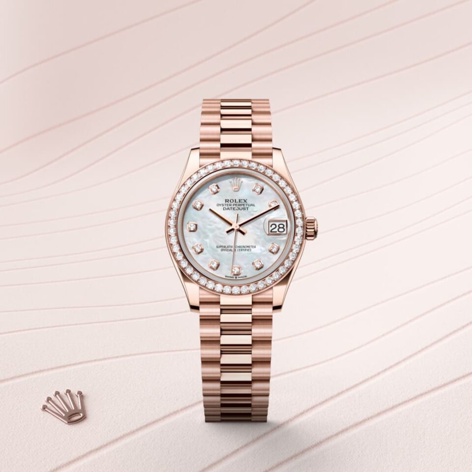 Rolex Datejust 31 Emas Everose, M278285RBR-0005