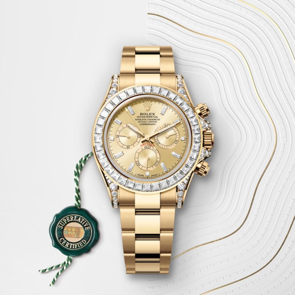 Rolex Cosmograph Daytona Emas 18 karat, M126598TBR-0001