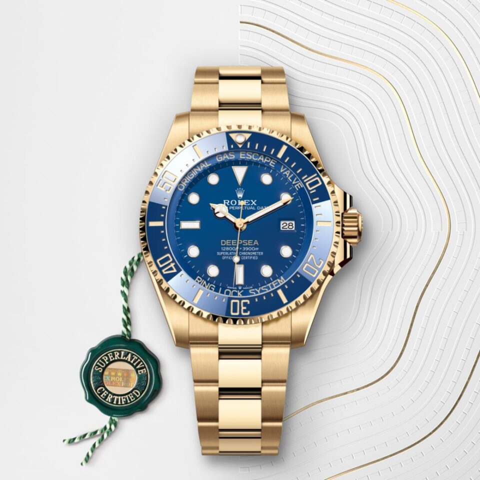Rolex Deepsea 18ct yellow gold, M136668LB-0001