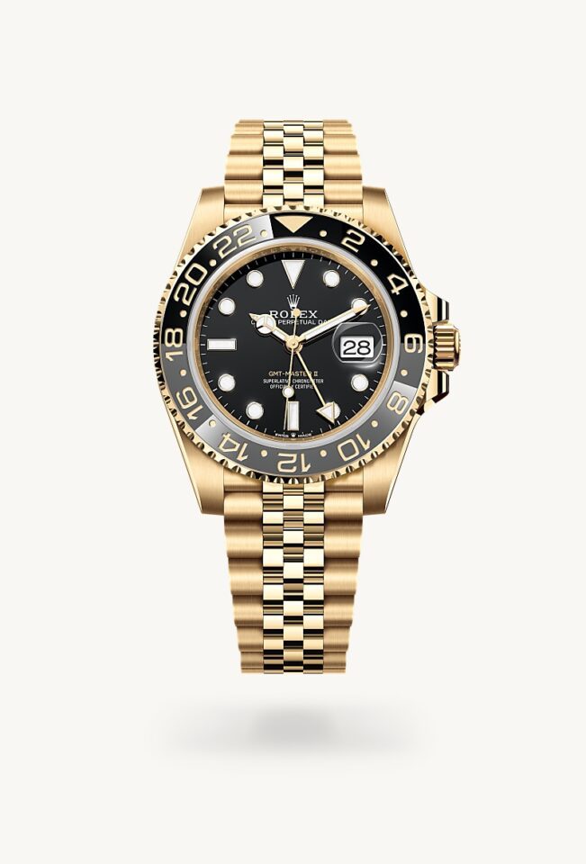Rolex GMT-Master II Emas 18 karat, M126718GRNR-0001